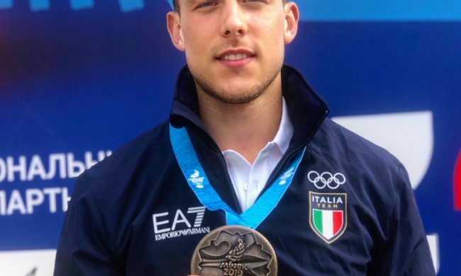 Mattia Busato di bronzo a Minsk - Prima Treviso