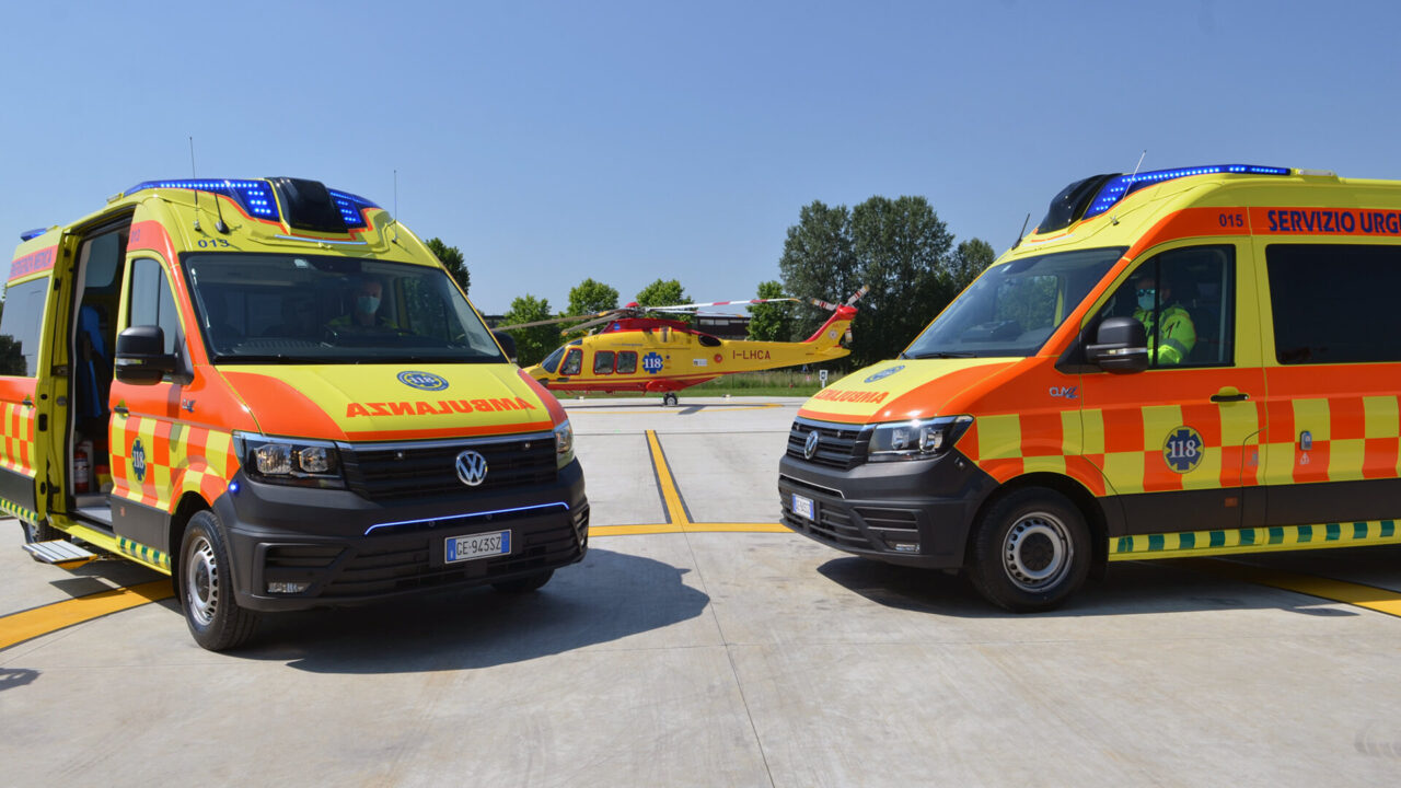 Tre nuove ambulanze per il Suem di Treviso - Prima Treviso