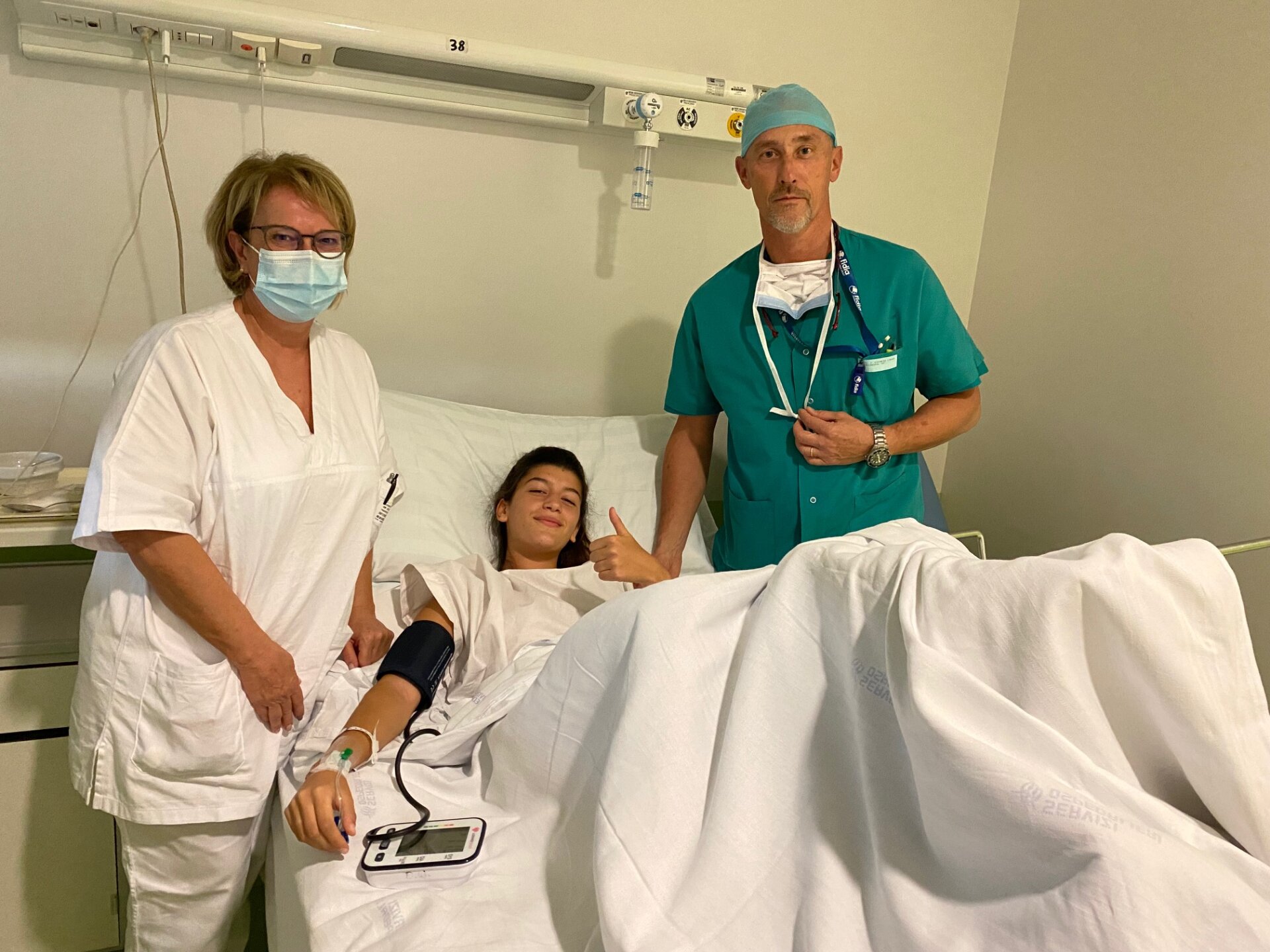 La giovane campionessa di pattinaggio Giulia Presti operata a ...