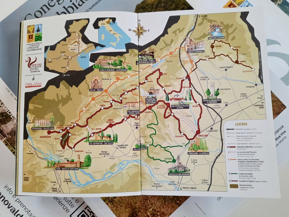 Strada del Prosecco, ecco la nuova "Guida" - Prima Treviso